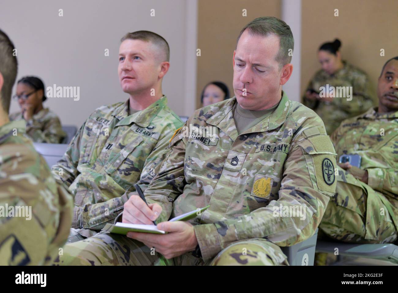 Staff Sgt. Josh Rigney and Capt. Daniel Liley, A Co., Carl R. Darnall ...