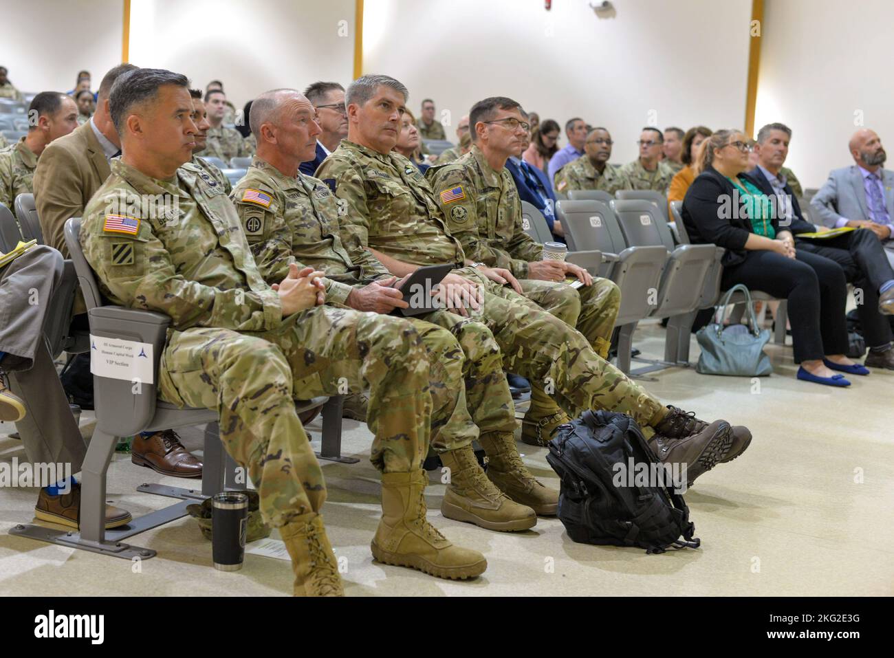 III Armored Corps command group leaders participate in the first of ...