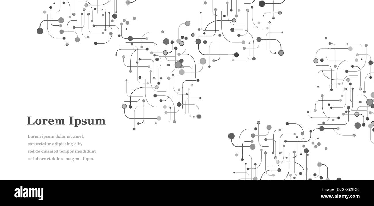 abstract black white square, network image, geometric round texture ...