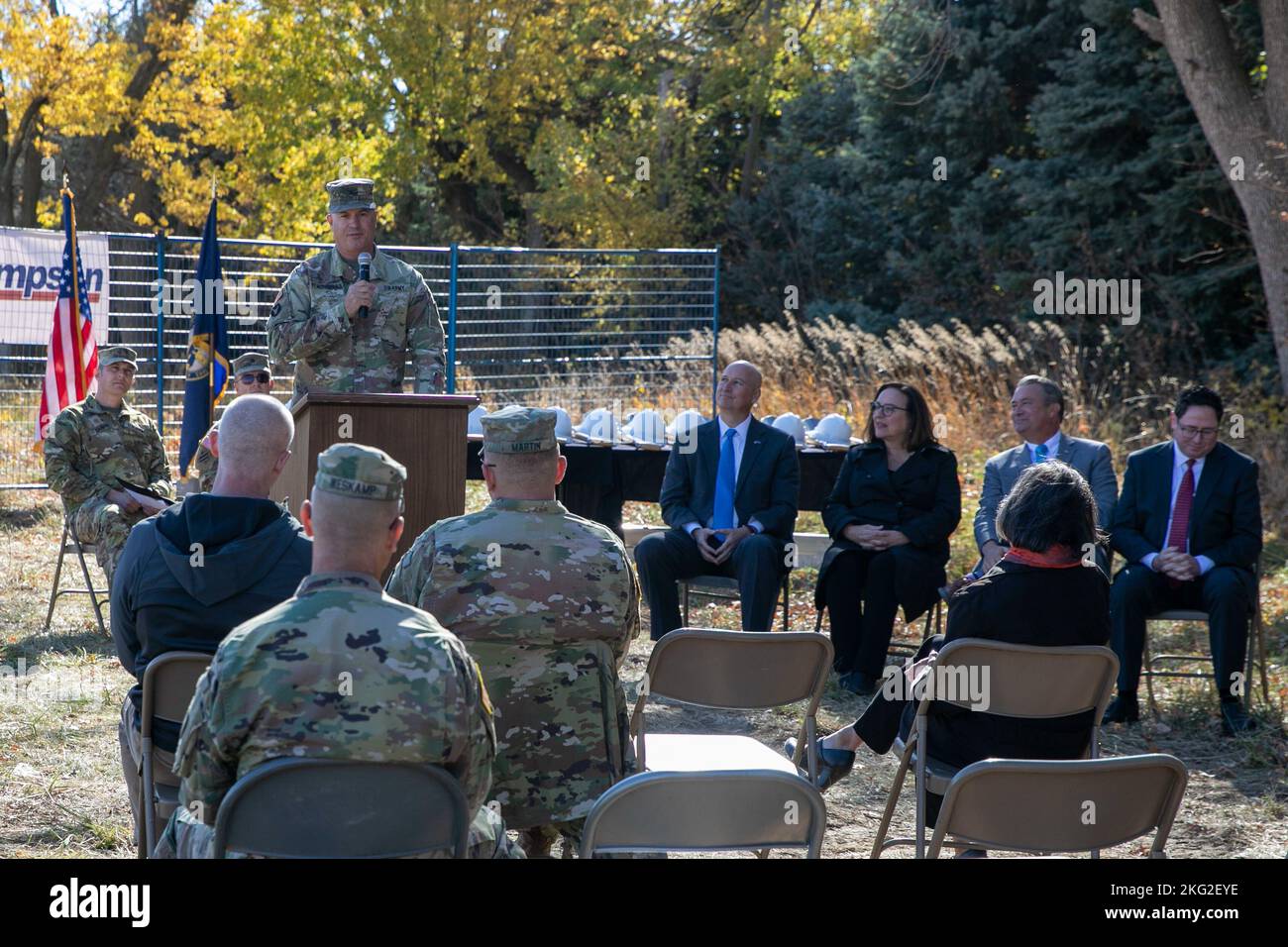 Nebraska Army National Guard Col. Brent Flachsbart, construction and ...