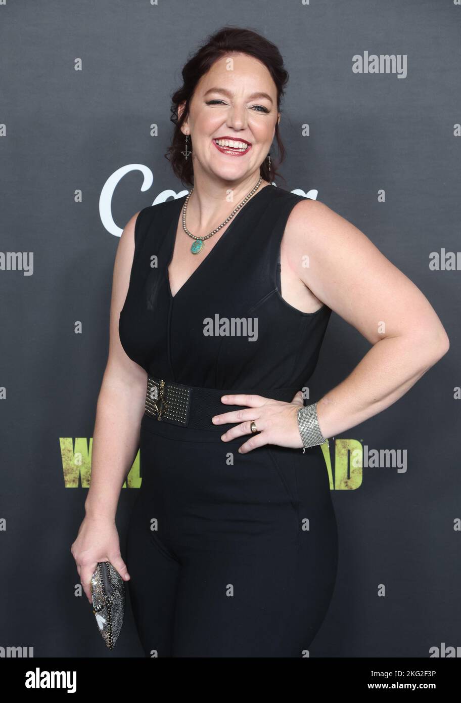 20 November 2022 -Los Angeles, California - Kerry Cahill. The Walking Dead Live: The Finale ...