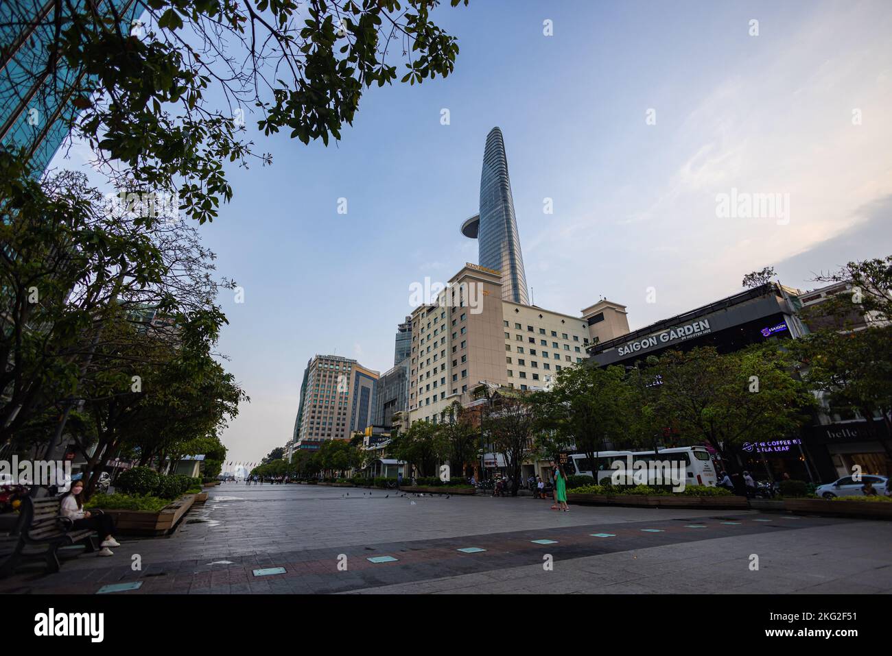 Ho Chi Minh City, Vietnam - November 07, 2022: Bitexco Financial Tower ...