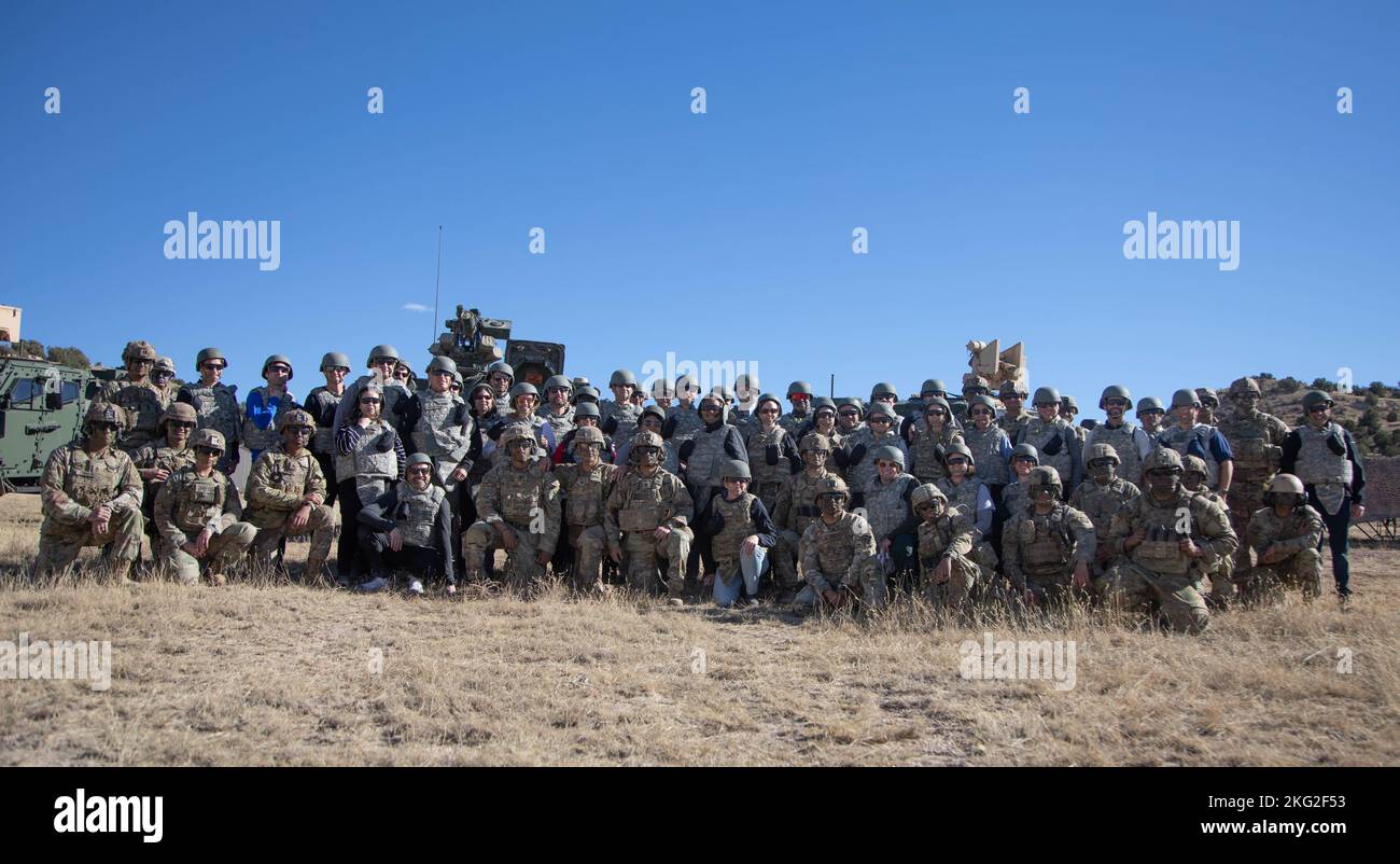 Ivy Soldiers pose for a photo with executives during the 93rd Joint ...