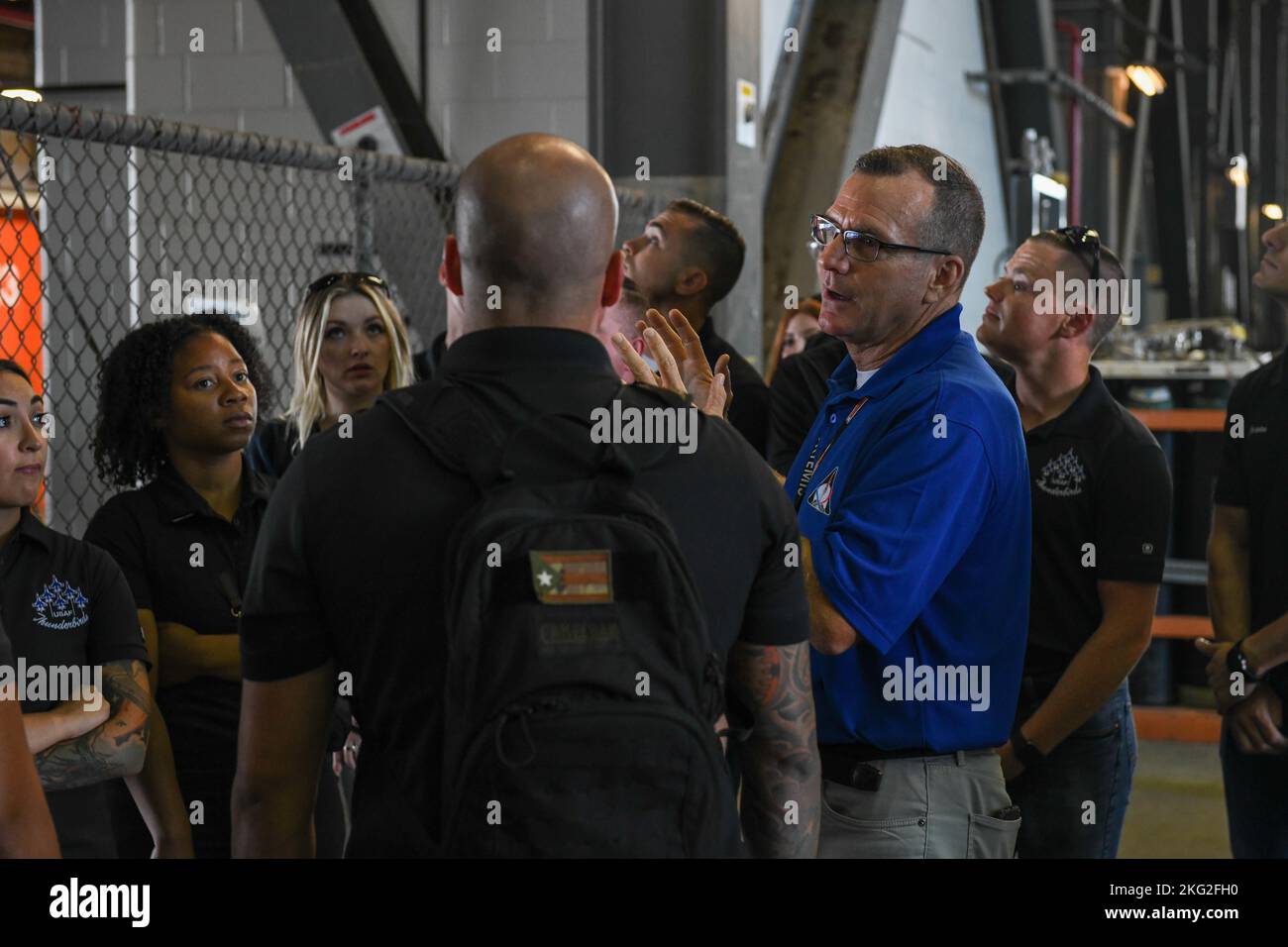 The U.S. Air Force Air Demonstration Squadron, the Thunderbirds, take a ...