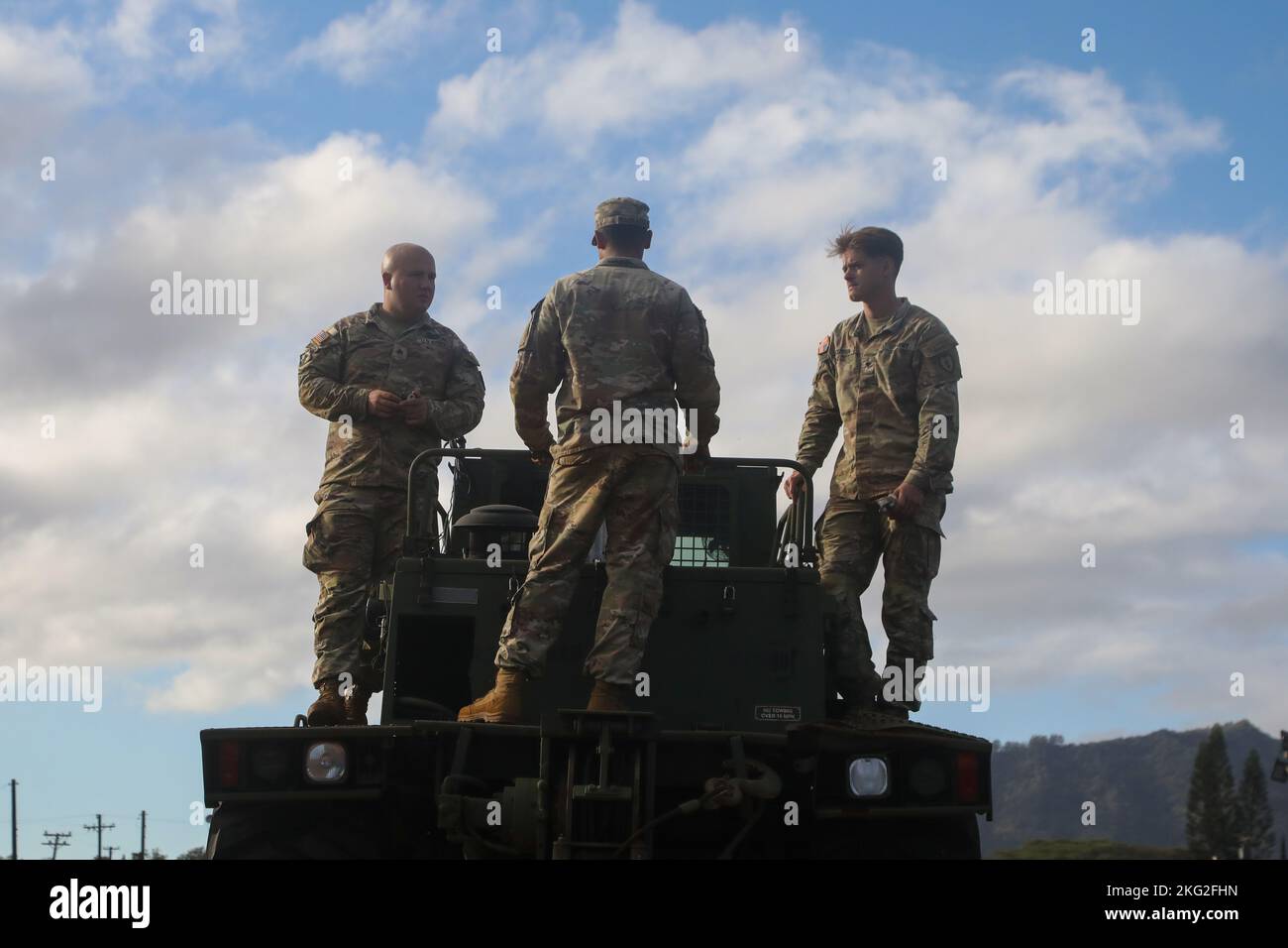 Soldiers assigned to to 65th Brigade Engineer Battalion, 2nd Brigade ...