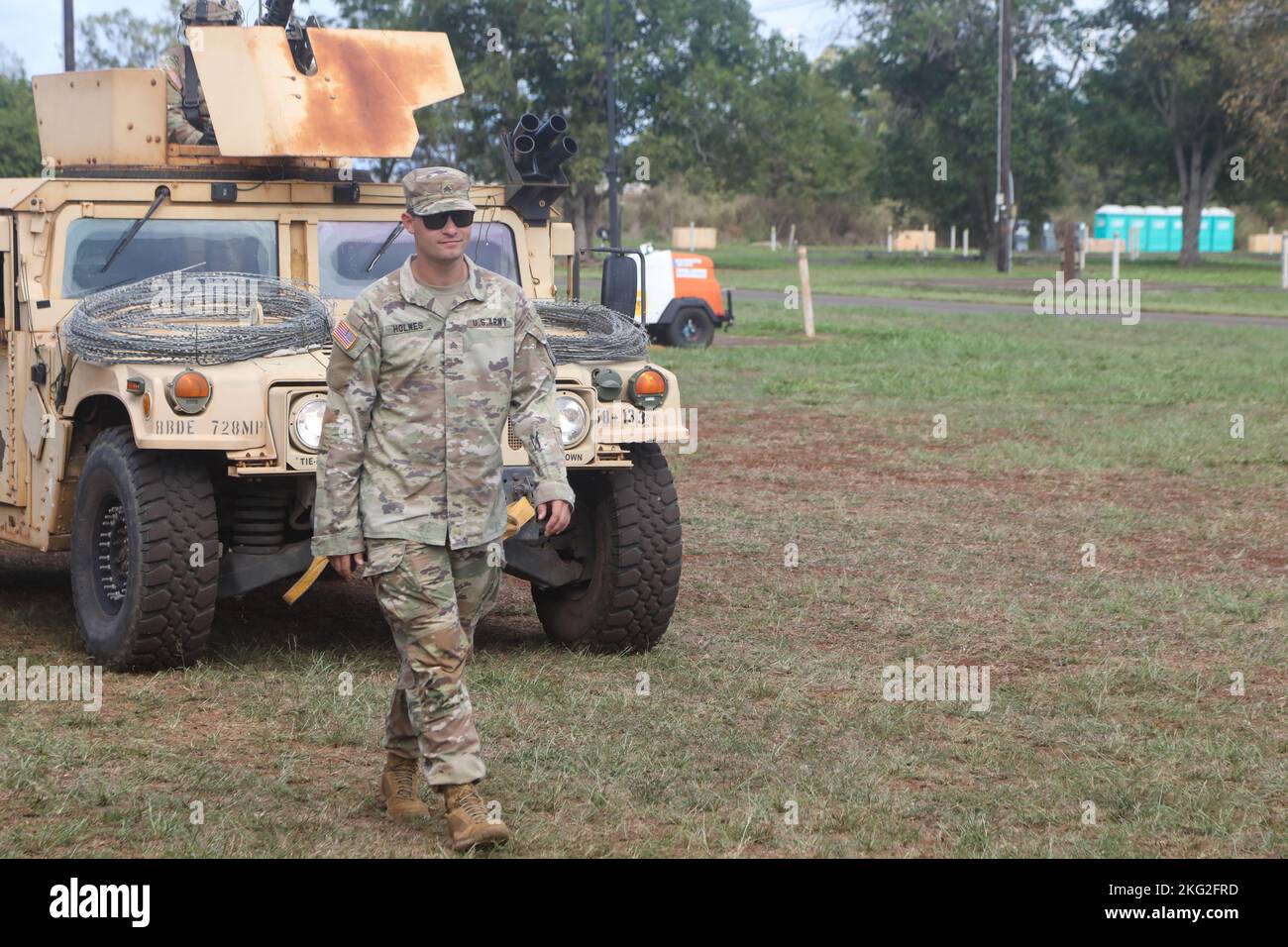 Soldiers assigned to to 65th Brigade Engineer Battalion, 2nd Brigade ...