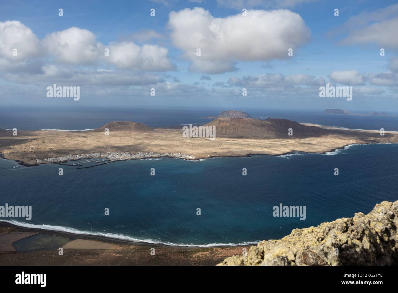 View from Mirador del Rio Stock Photo - Alamy