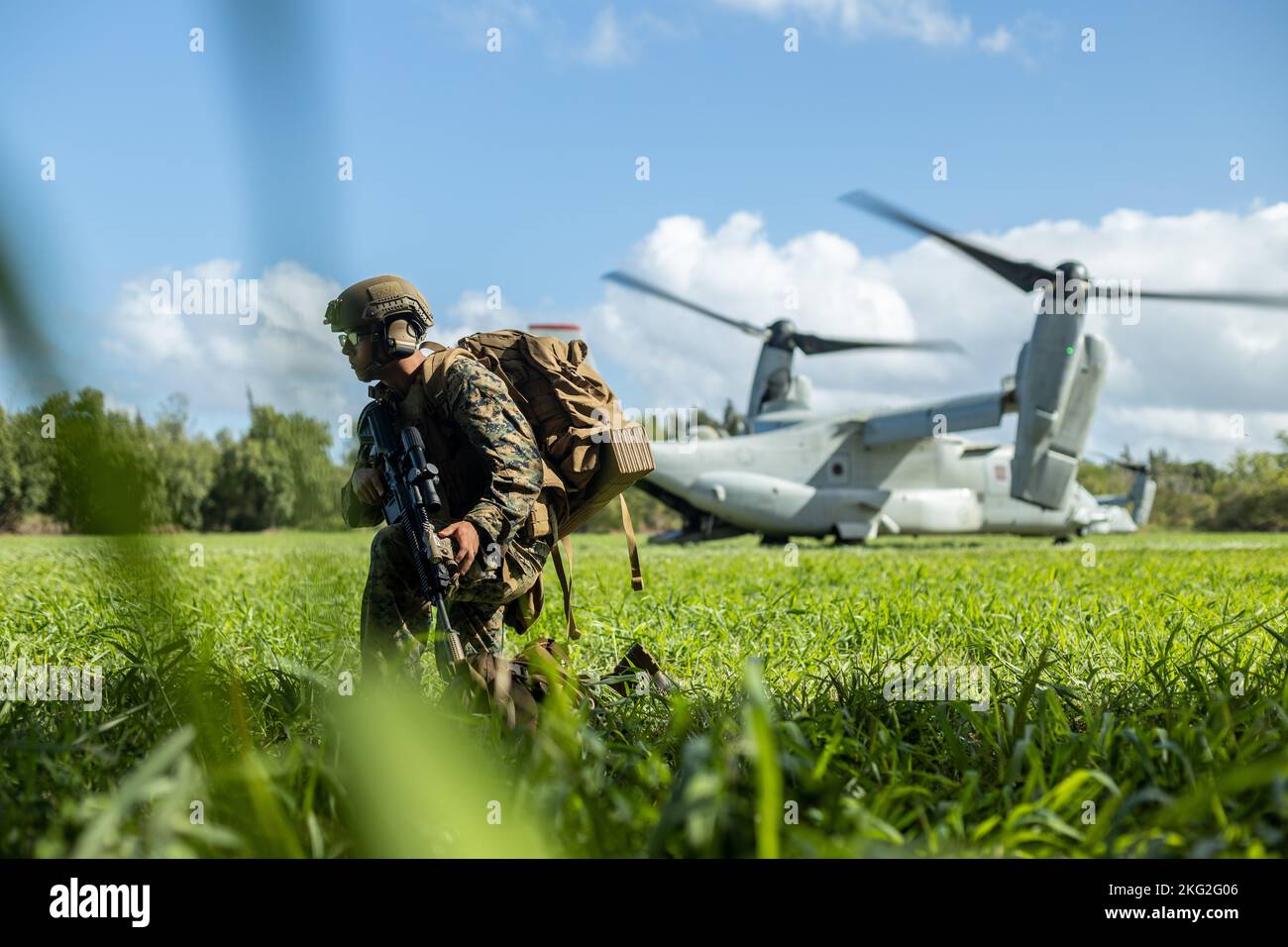 U.S. Marine Corps Lance Cpl. Luis Guiterrez, an infantryman with 3d ...