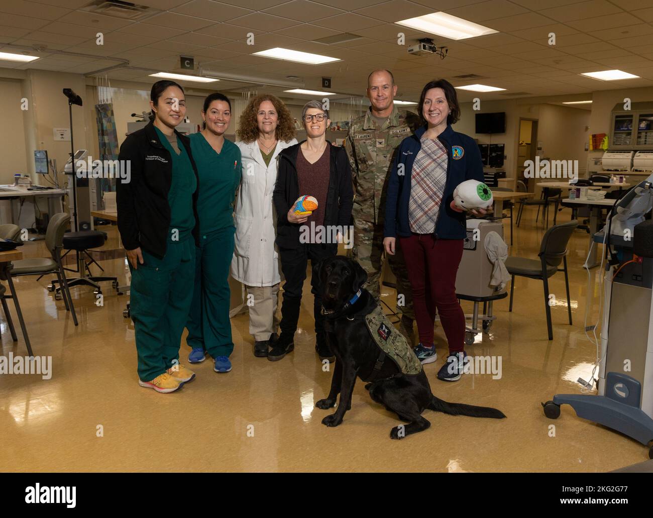 Staff of the Occupational Therapy unit of Walter Reed National Military ...