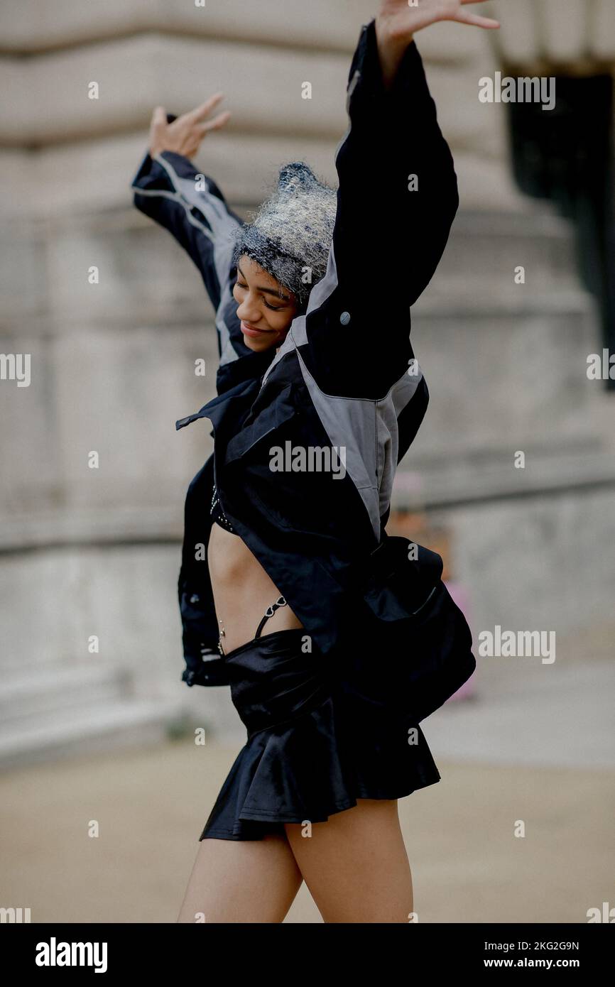 Street style, model Daisy Oh after Zimmermann Spring Summer 2023 show ...