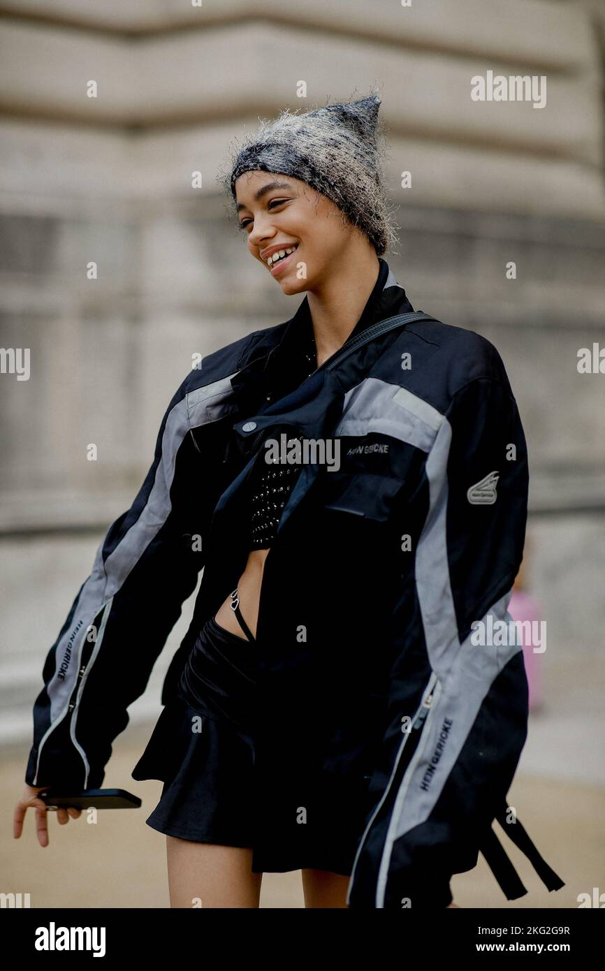 Street style, model Daisy Oh after Zimmermann Spring Summer 2023 show ...