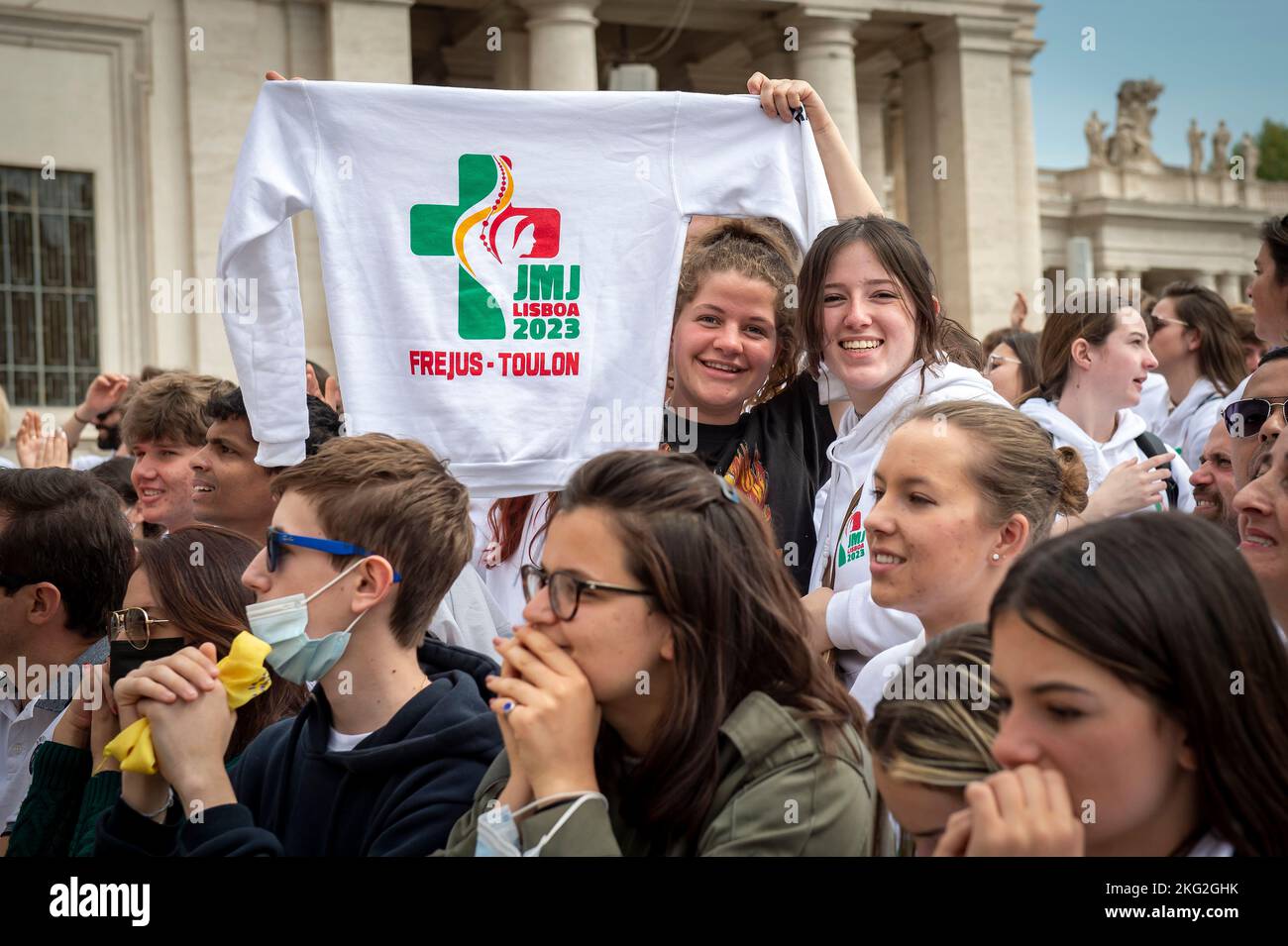 A group of young from the Toulon region France that will participate in ...