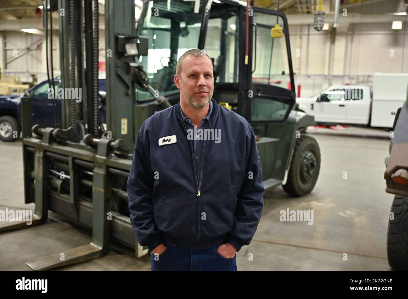 Mark Bramman, 90th Logistics Readiness Squadron vehicle maintenance ...