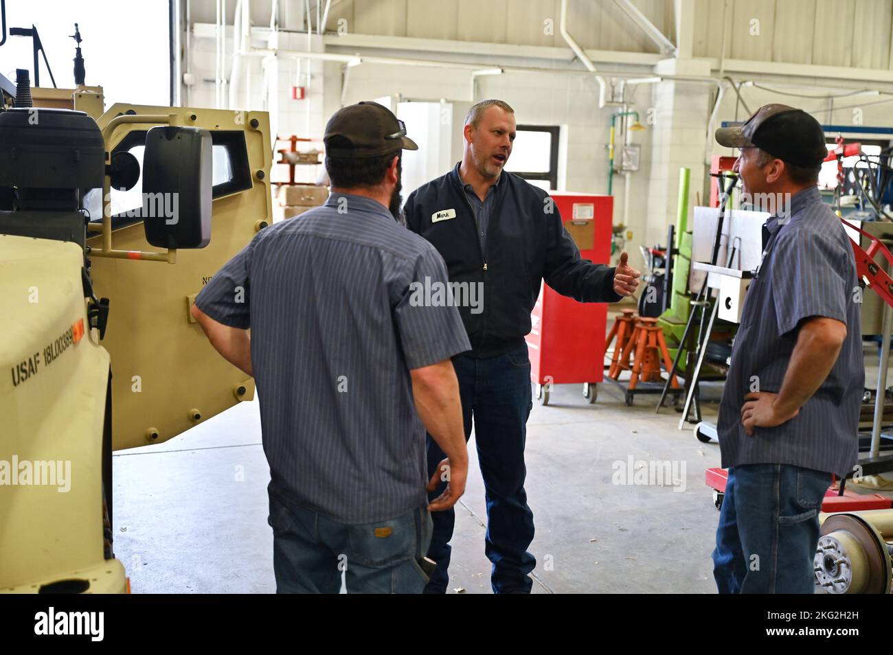 Mark Bramman, 90th Logistics Readiness Squadron vehicle maintenance ...