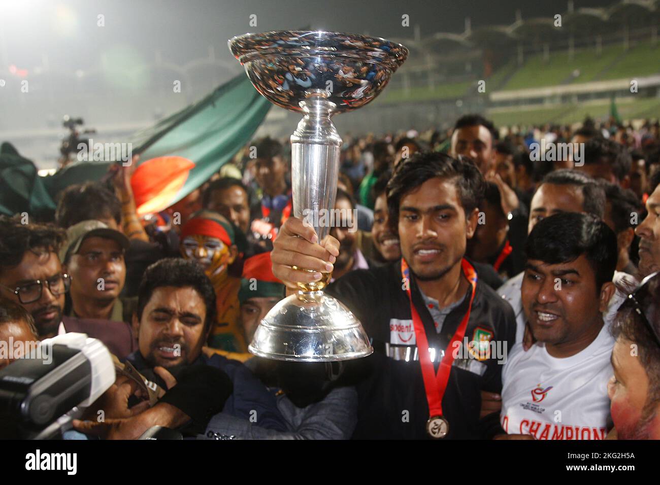 The Bangladesh Under-19 side, who won the country its first ever World ...