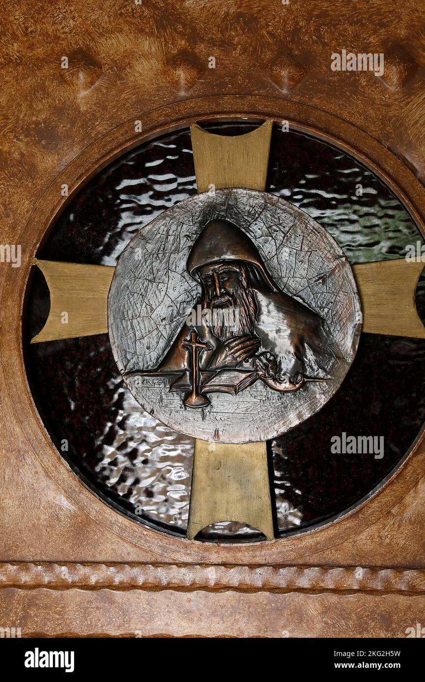 Saint Charbel relief his house in Bekaa Kafra, his native village in ...