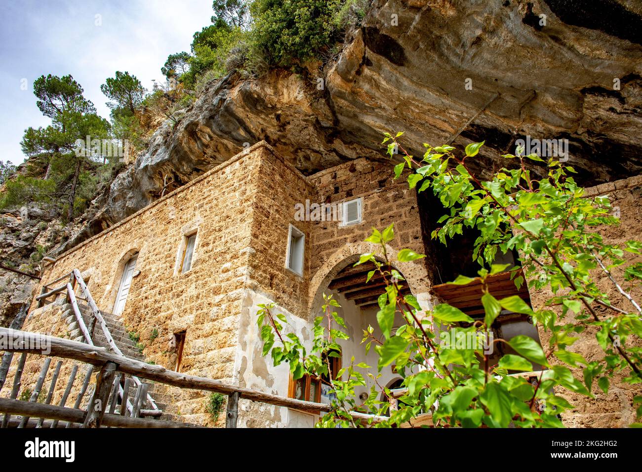 Holy valley of qannoubine hi-res stock photography and images - Alamy