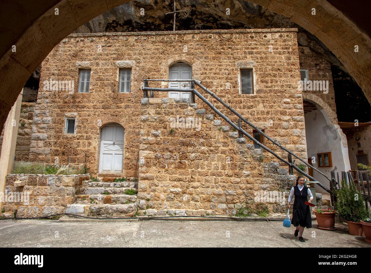 Holy valley of qannoubine hi-res stock photography and images - Alamy