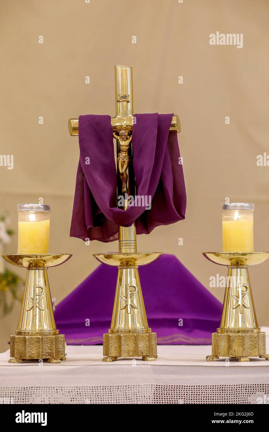 Easter wednesday celebration in Our Lady maronite church, Houmal ...