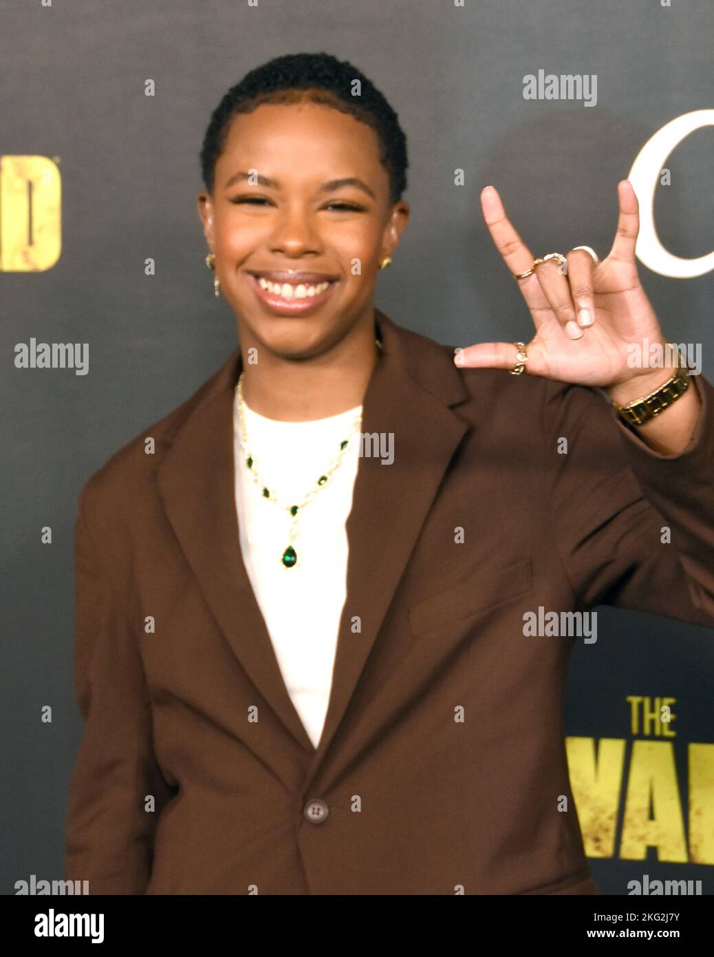 Los Angeles, California, USA. 20th Nov, 2022. Actress Angel Theory ...