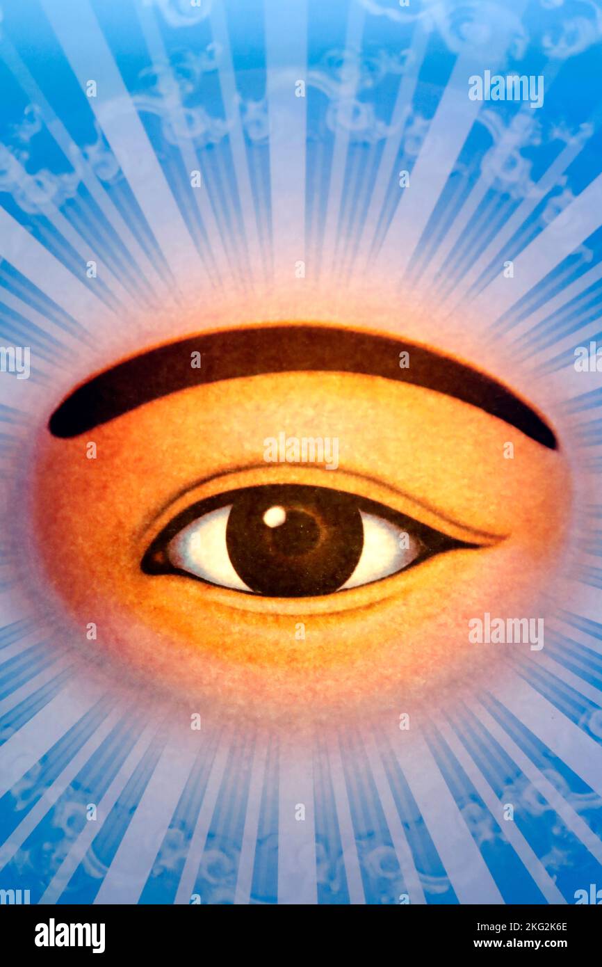 Cao Dai's left eye, similar to Eye of Providence. Caodaism is a ...