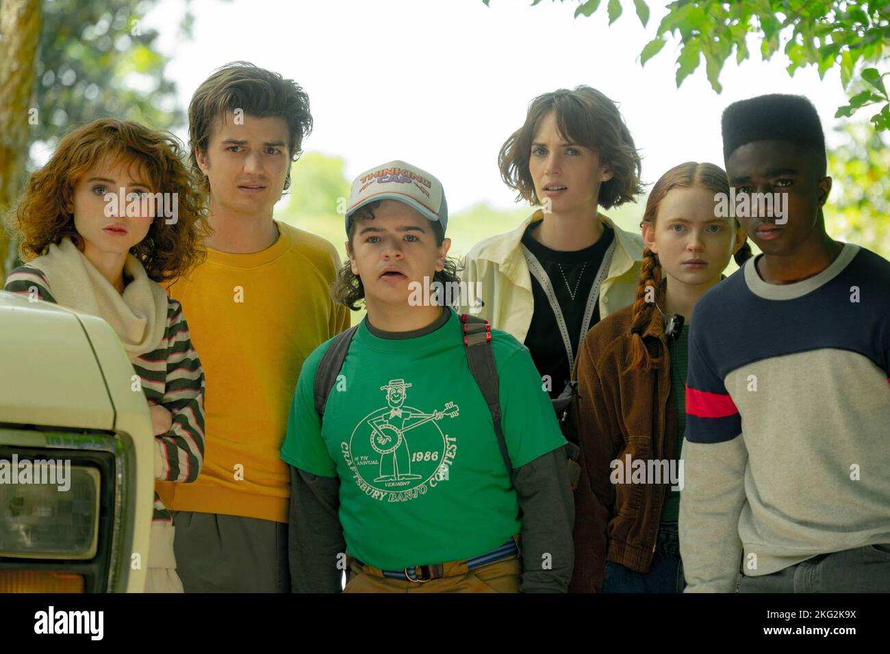 NATALIA DYER, GATEN MATARAZZO, CALEB MCLAUGHLIN, SADIE SINK, MAYA HAWKE ...