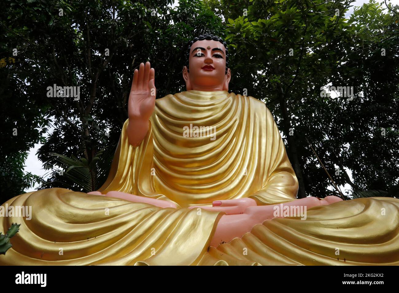 Long Duc buddhist temple. Life of Buddha. The Buddha preached His first ...