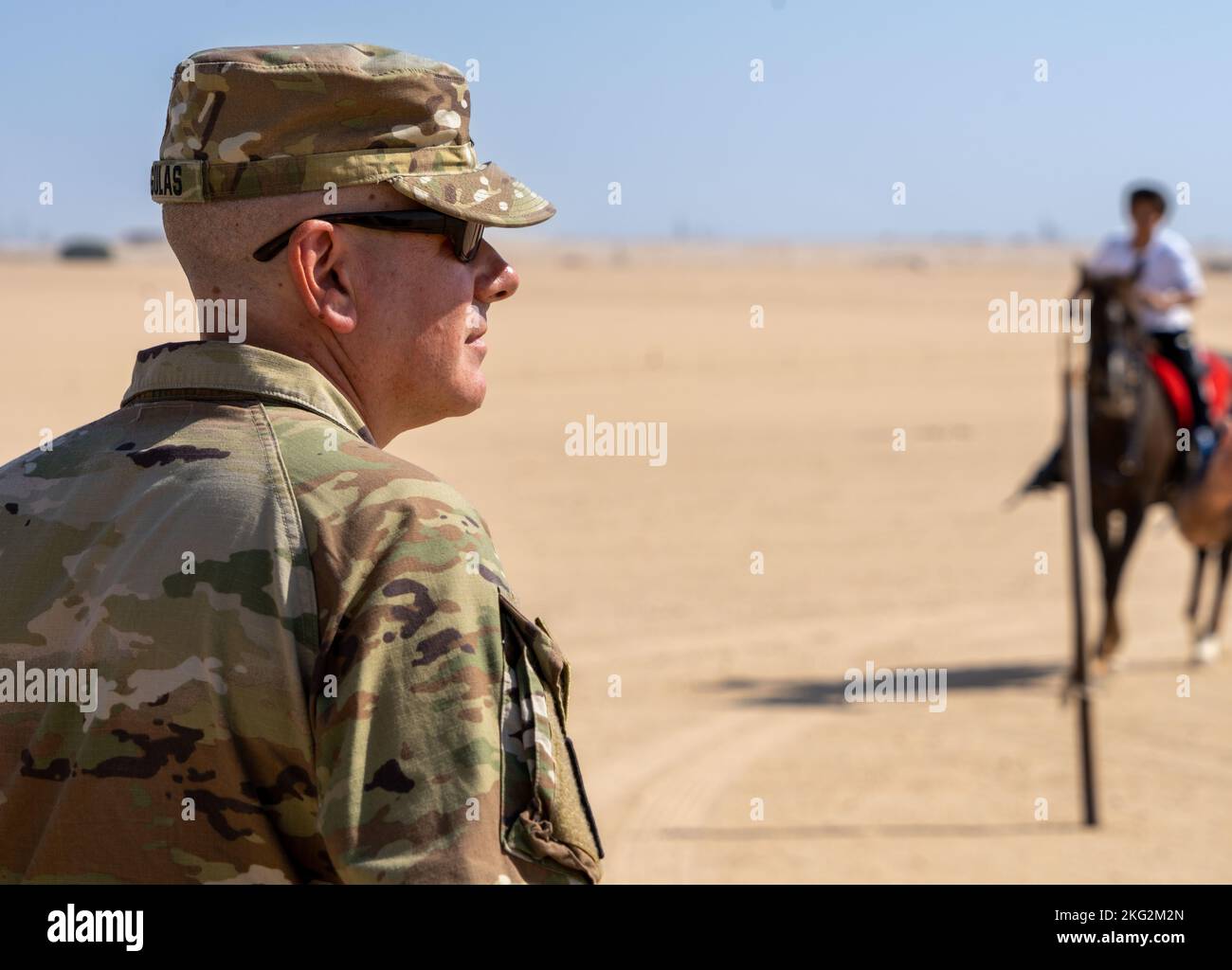 U.S. Army Col. Seth Morgulas, commander of the 369th Sustainment ...