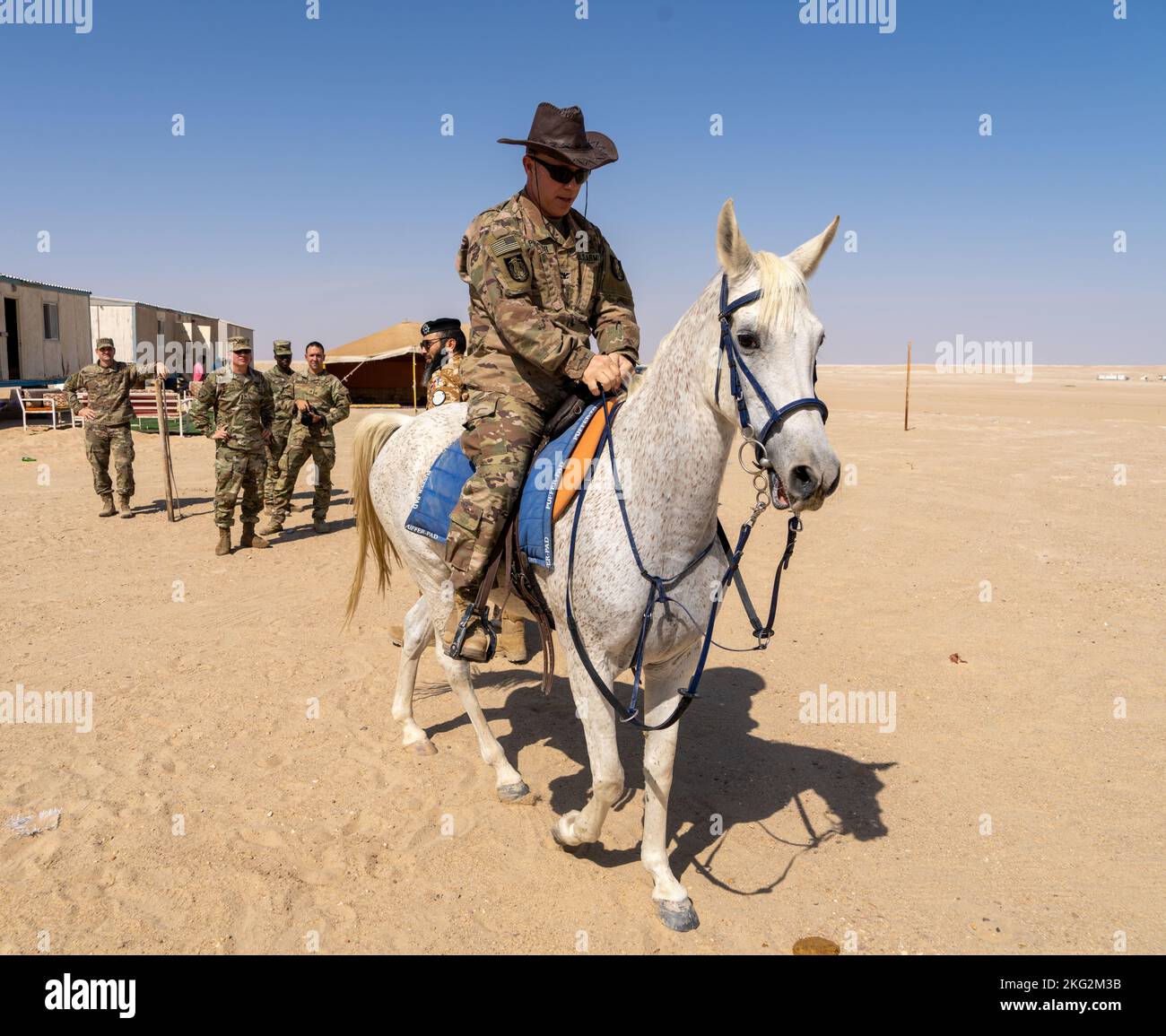 U.S. Army Col. Bryan Proctor, deputy commanding officer of the 36th ...