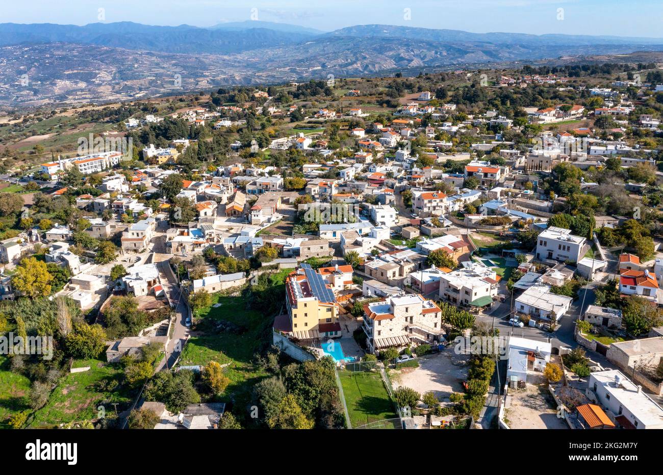 Drouseia village, Paphos Region, Cyprus Stock Photo - Alamy