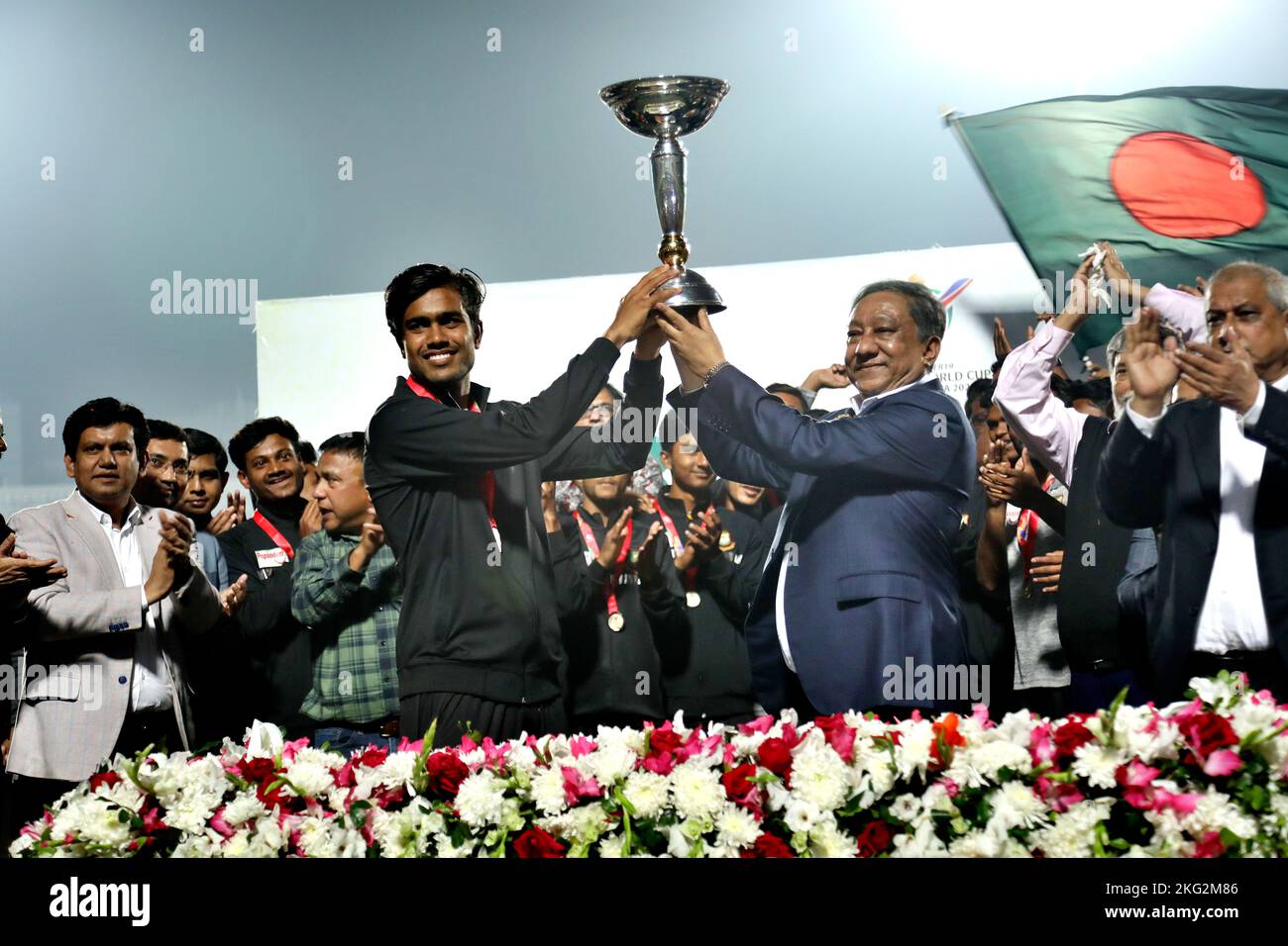 The Bangladesh Under-19 side, who won the country its first ever World ...