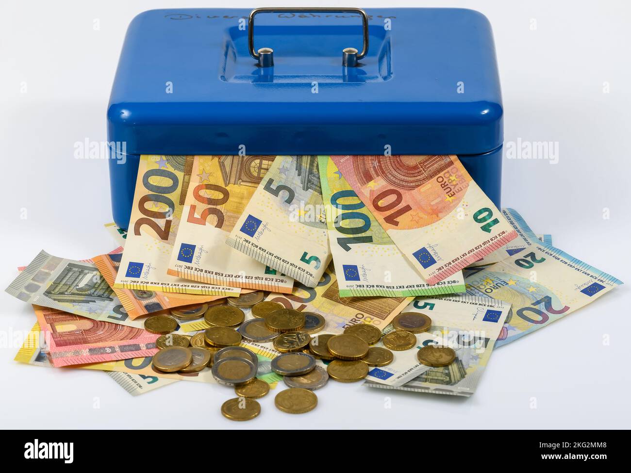 Cash box banknotes coins hi-res stock photography and images - Alamy