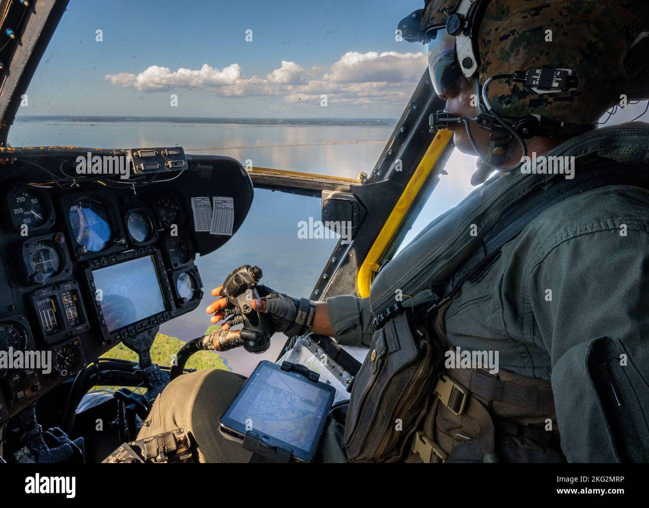 U.S. Marine Corps Capt. Dwayne Saunders Jr., an aircraft commander ...