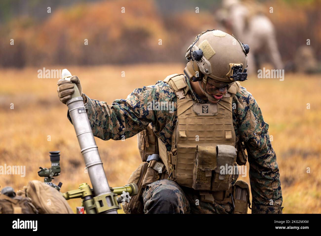 U.S. Marine Corps Pfc. Elias Aparicio, a Savannah, Tennessee, native ...