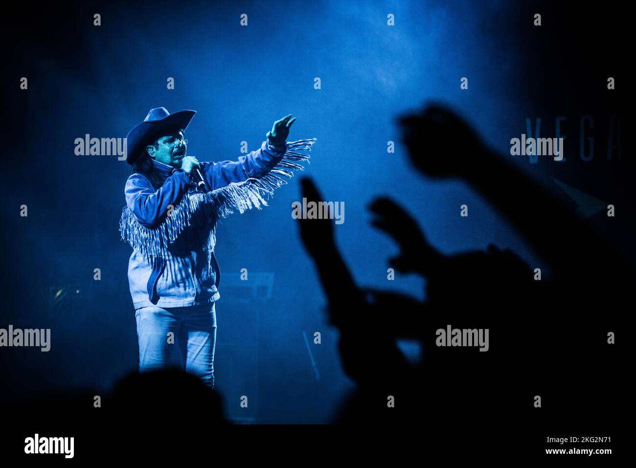 Copenhagen, Denmark. 19th, November 2022. The American singer and ...