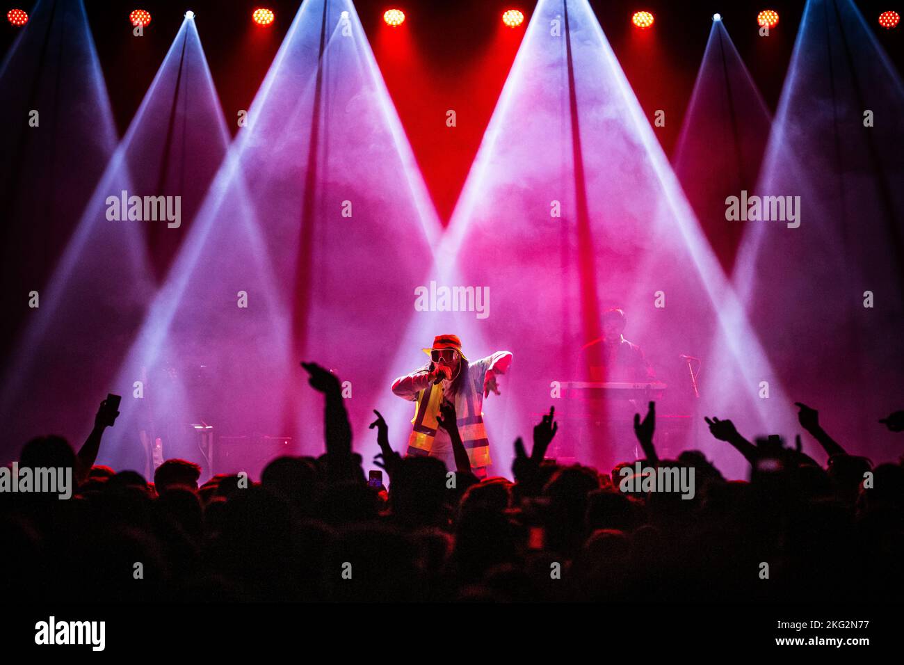 Copenhagen, Denmark. 19th, November 2022. The American singer and ...