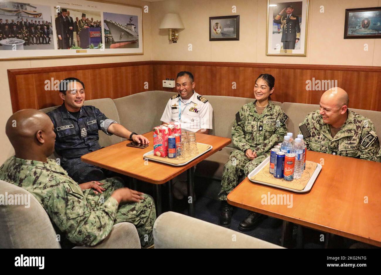 221025-N-FO714-1135 MUARA, Brunei (Oct. 25, 2022) Royal Brunei Navy ...