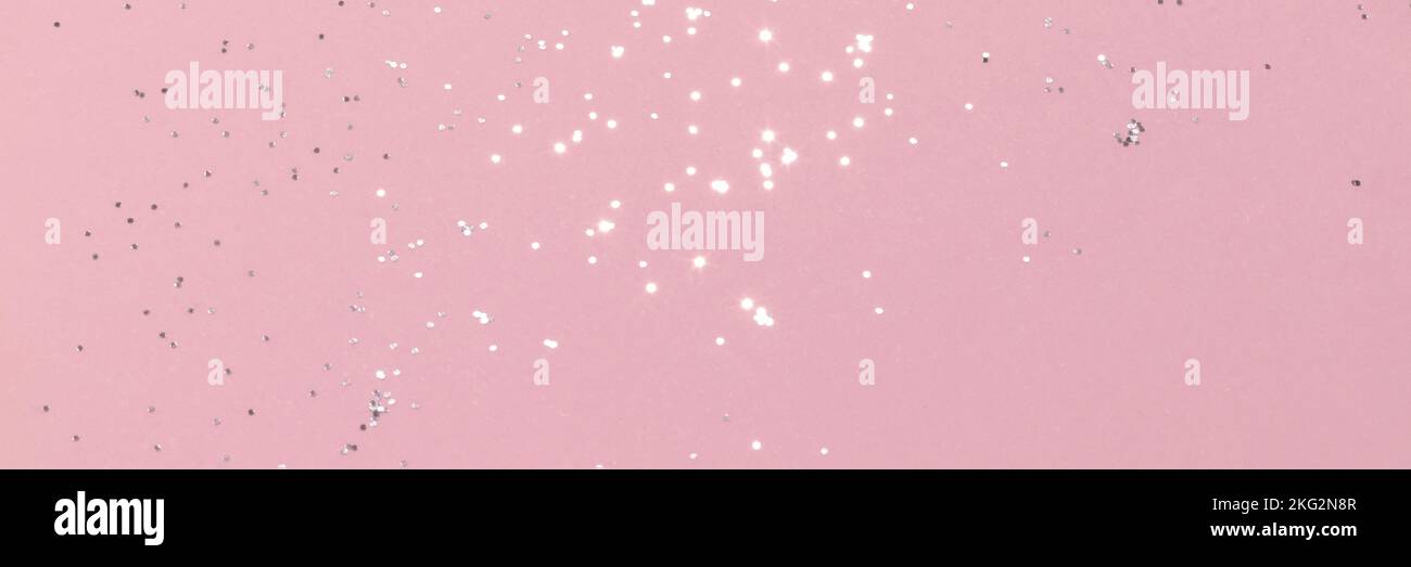Pink Glitter Header