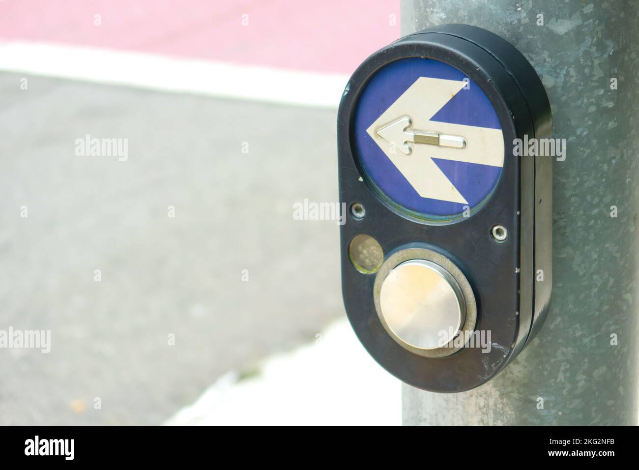 close up of crossing signal button in singapore Stock Photo - Alamy