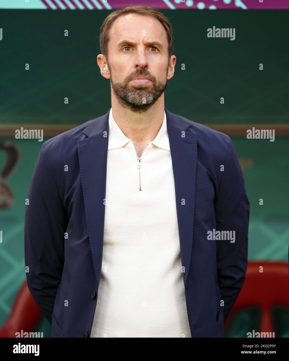 England manager Gareth Southgate during the FIFA World Cup Group B ... England manager Gareth Southgate during the FIFA World Cup Group B ...