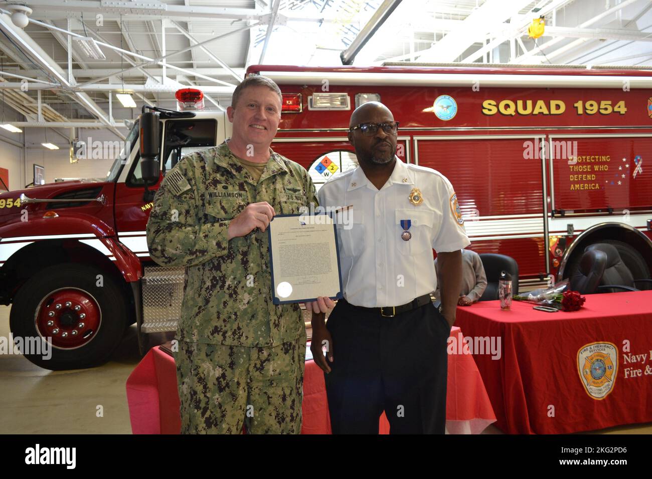 GREAT LAKES (Oct. 26, 2022) Assistant Chief William Wheat, Great Lakes ...