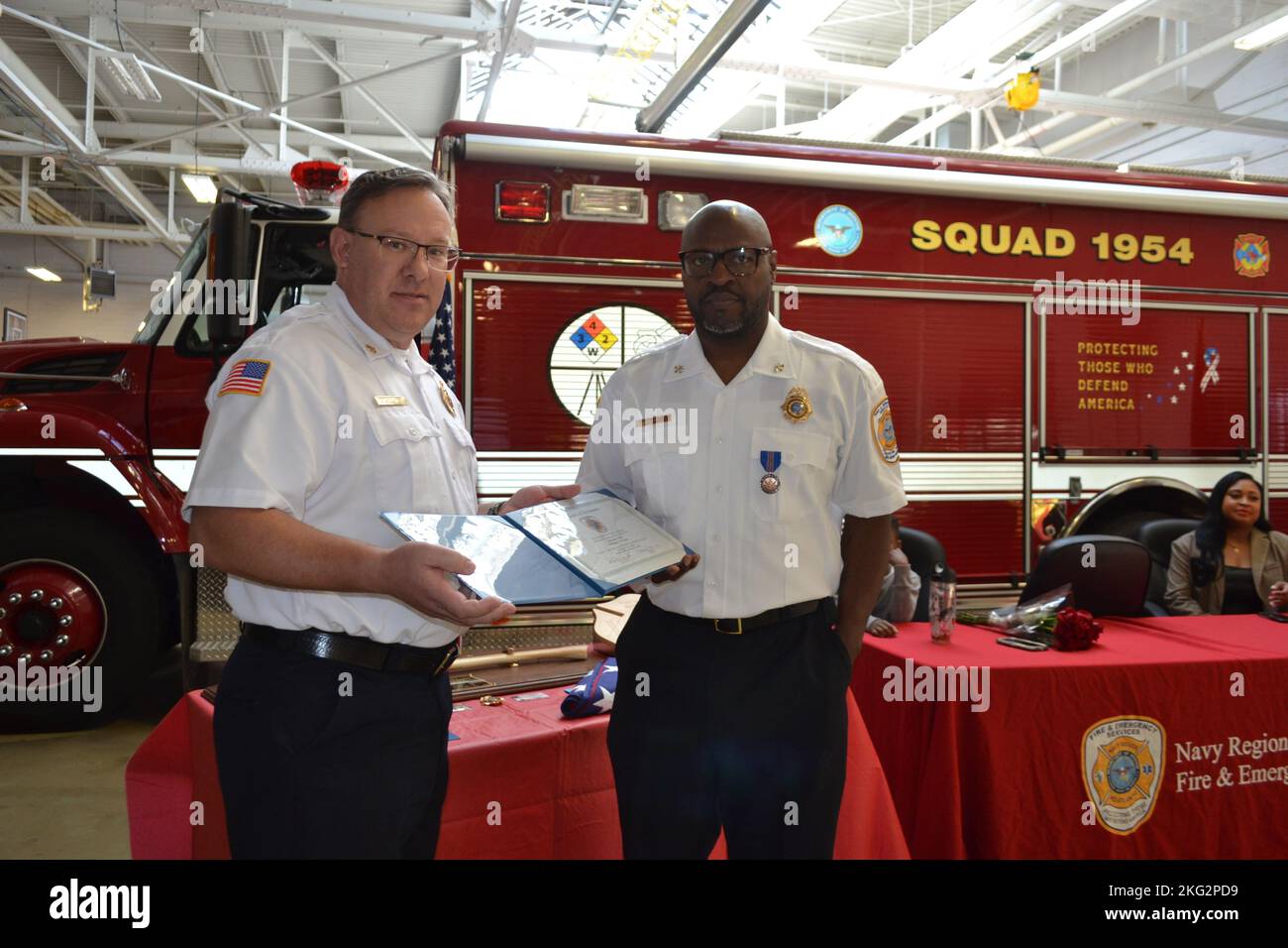 GREAT LAKES (Oct. 26, 2022) Assistant Chief William Wheat, Great Lakes ...