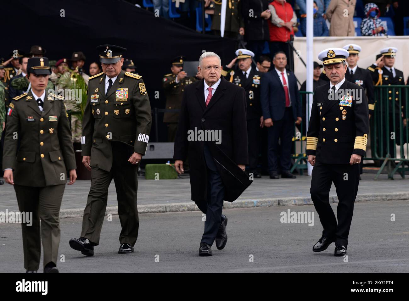 Non Exclusive: November 20, 2022, Mexico City, Mexico: President of ...