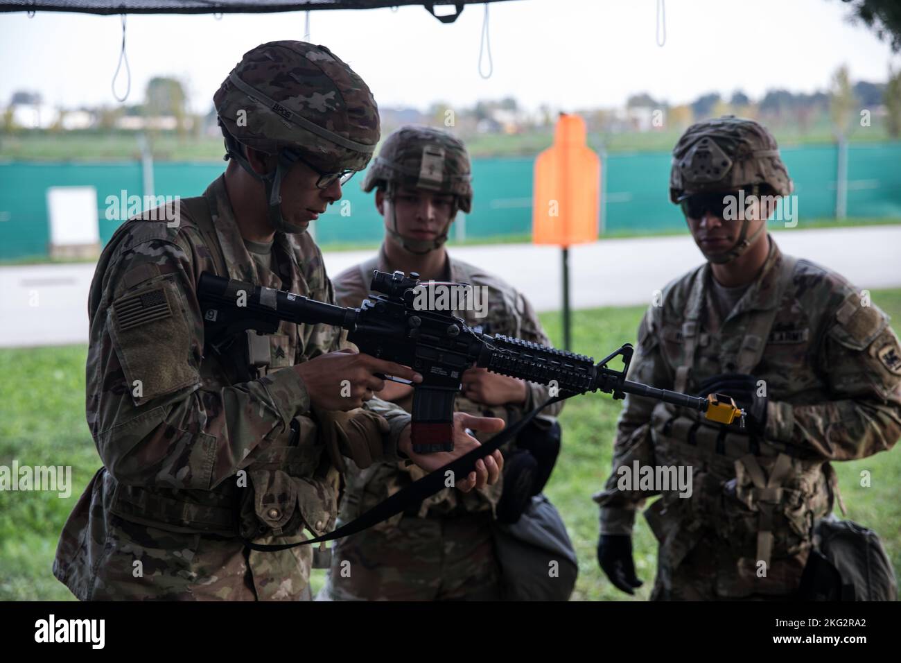 Soldiers of U.S. Army Southern European Task Force, Africa (SETAF-AF ...