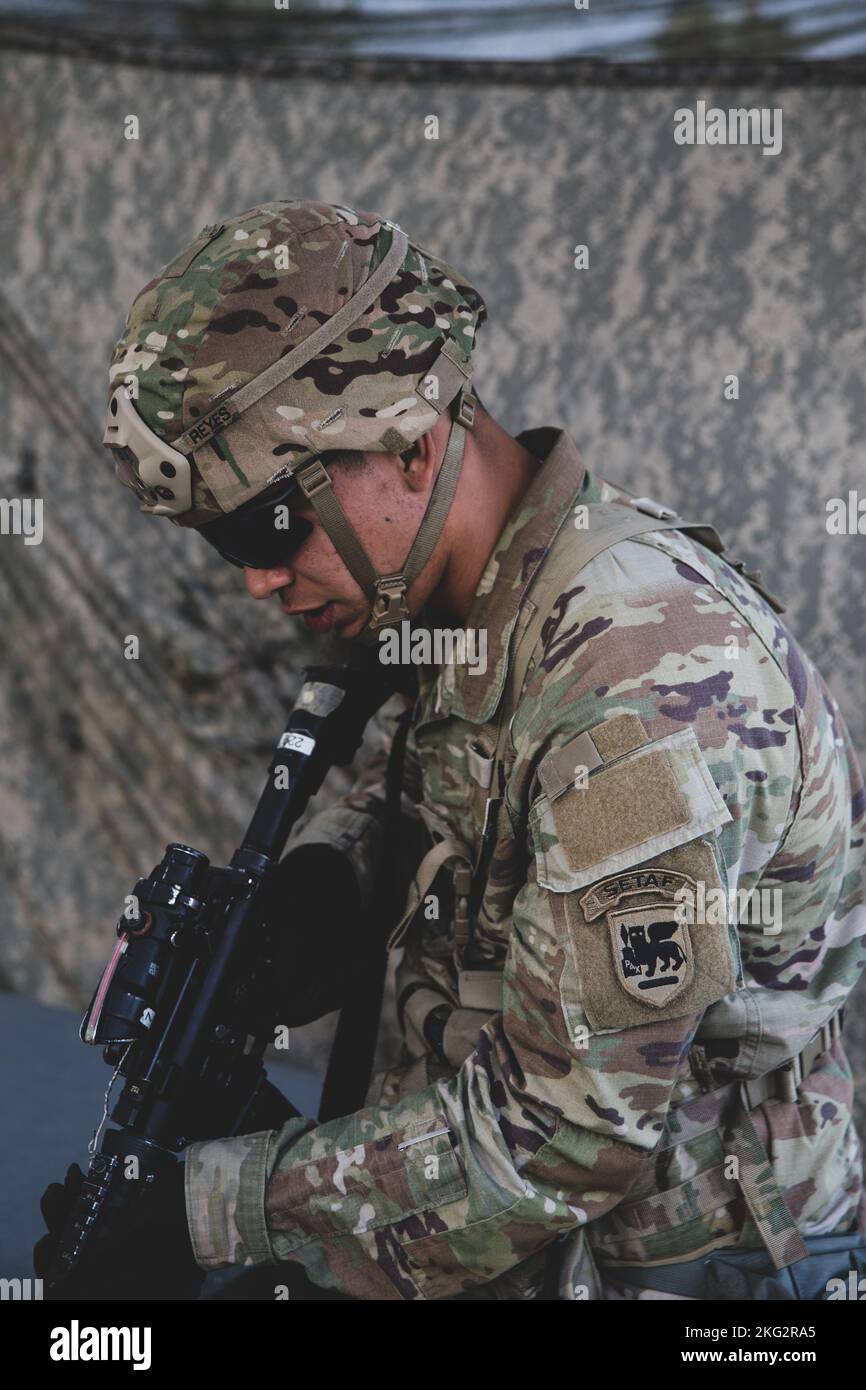 Spc. Osi Reyes, U.S. Army Southern European Task Force, Africa (SETAF ...