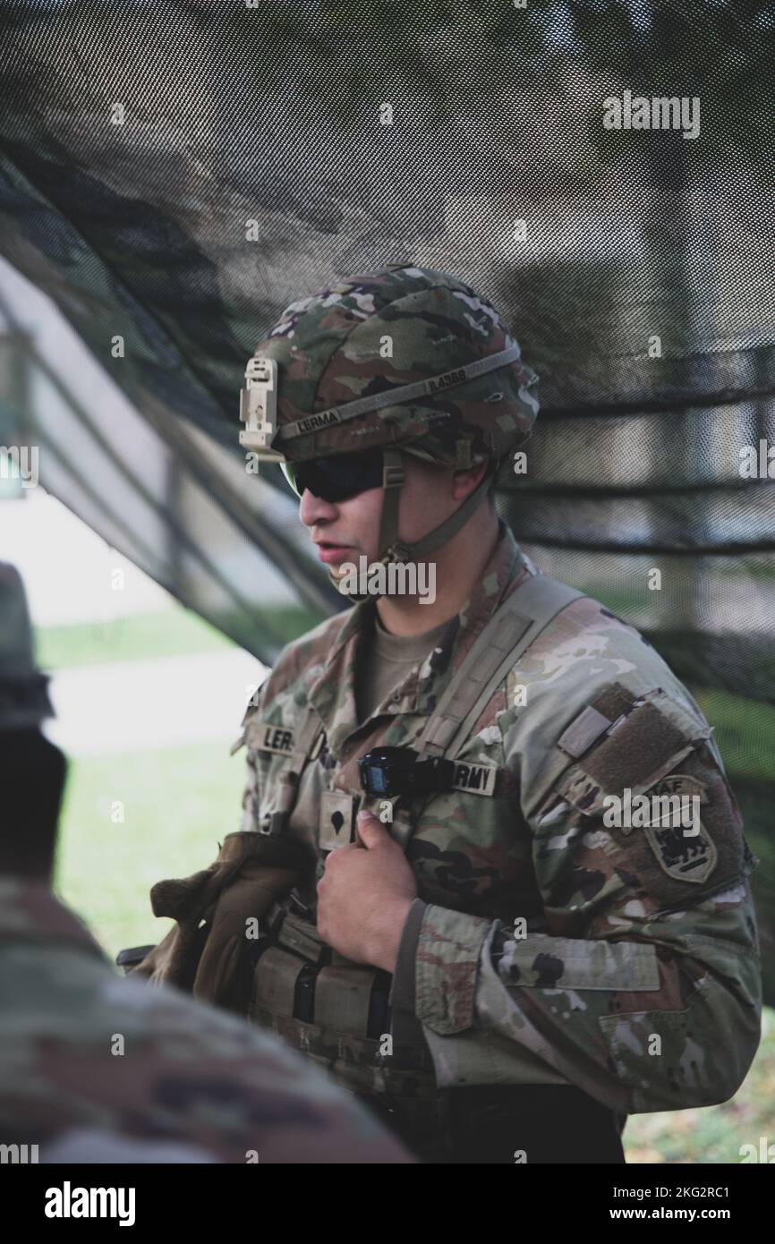 Spc. Isaisas Lerma, U.S. Army Southern European Task Force, Africa ...