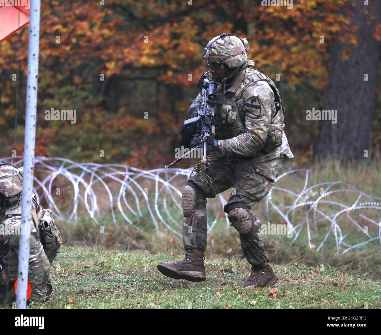 GREYWOLF Troopers, assigned to 1-12 Cavalry Regiment, 3rd Armored ...