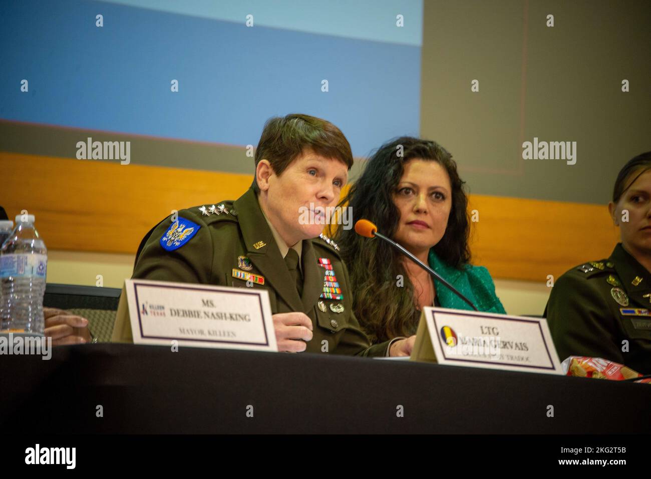 Lt. General Maria Gervais, deputy commanding general, U.S. Army ...