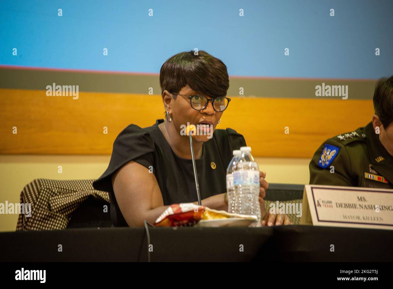 Debbie Nash-King, mayor of Killeen, Texas, speaks on her experience in ...