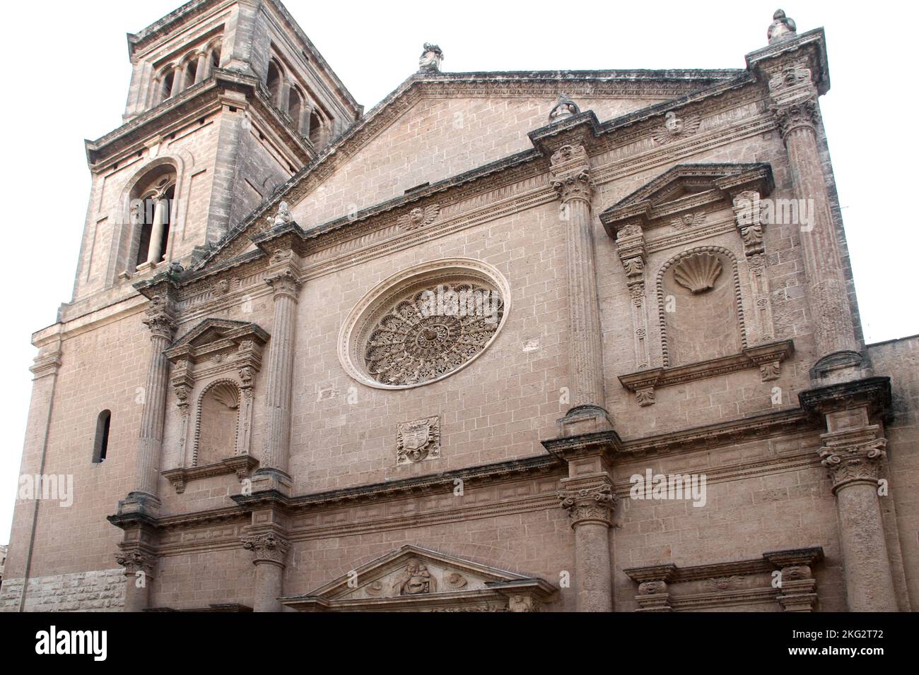 Fasano, Italy. Exterior view of the Mother Church of St. John the ...